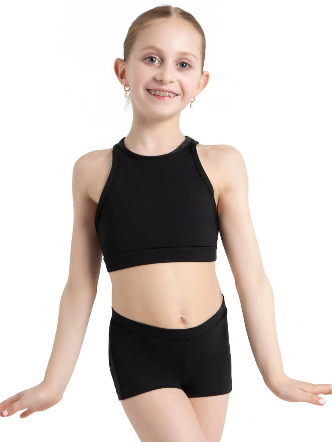 Capezio Team Basics Ladder Back Bratop - Girls TB257C - FreeStyle Dancewear Canada