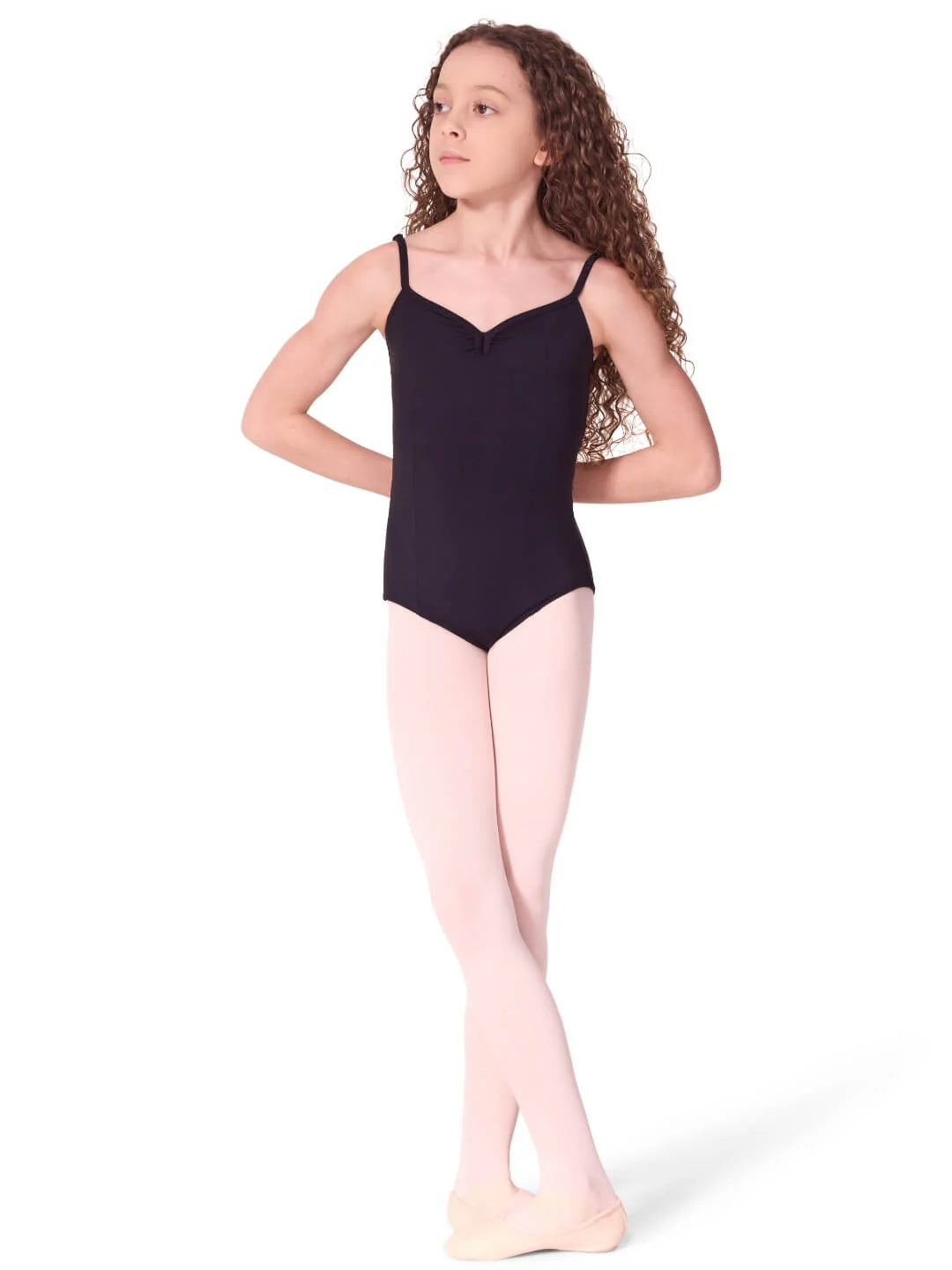 Capezio Soft Elegance Camisole V Neck Leotard Tween El100t 4554