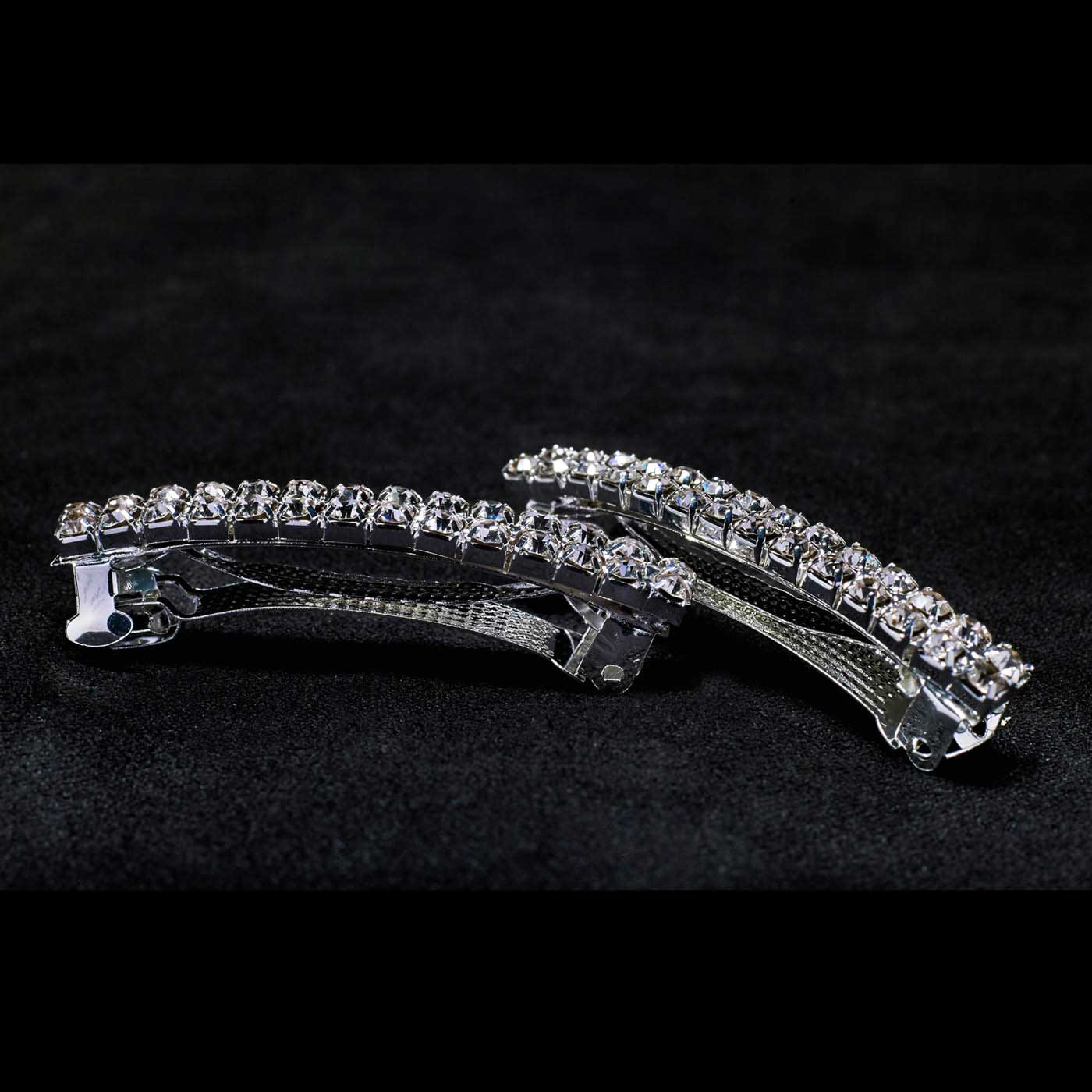 2 Row Crystal Barrette – FreeStyle Dancewear